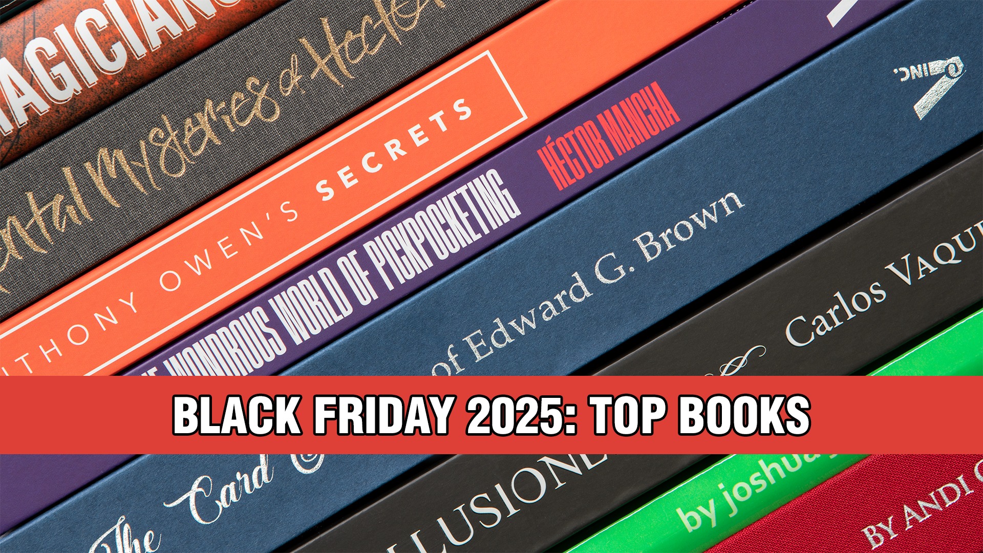 Black Friday 2025: Books - magic blog