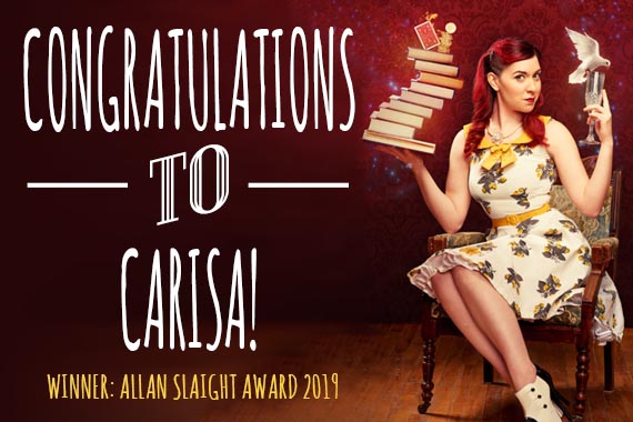 Congratulations Carissa - magic blog