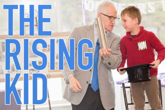 The Rising Kid - magic blog