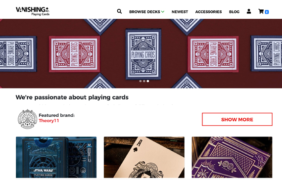 Vanishing Inc. Playing Cards Launch - magic blog